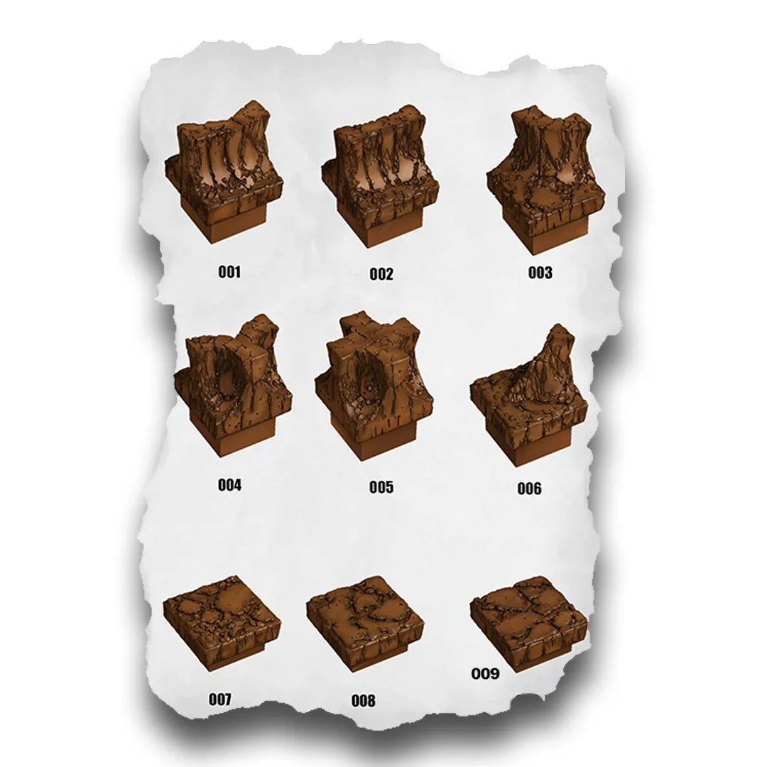 DnD Terrain Tiles | Modular Fantasy Cave Dungeon #1 – RPG Guild