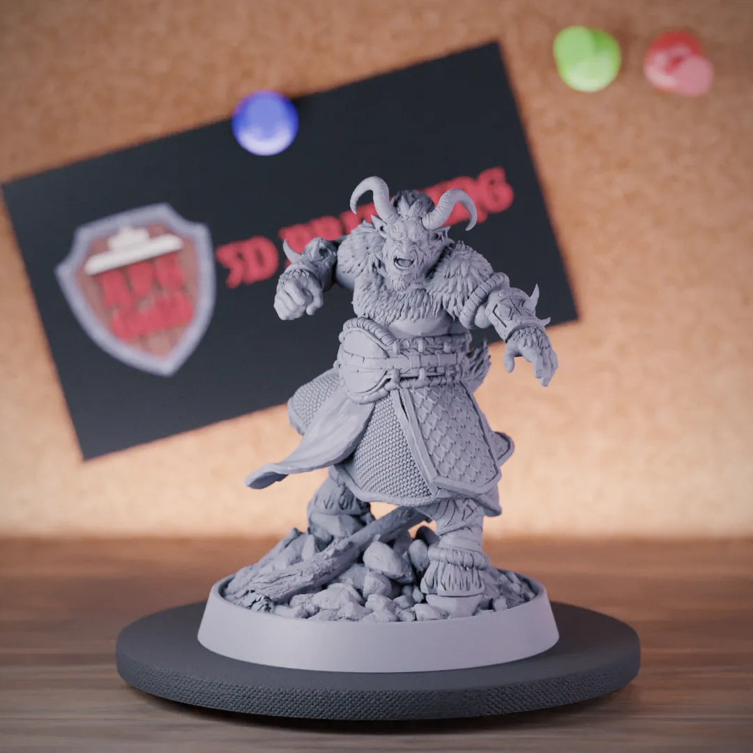 Fey 5e | DnD Fey Satyr Monk Miniature | RPG Guild