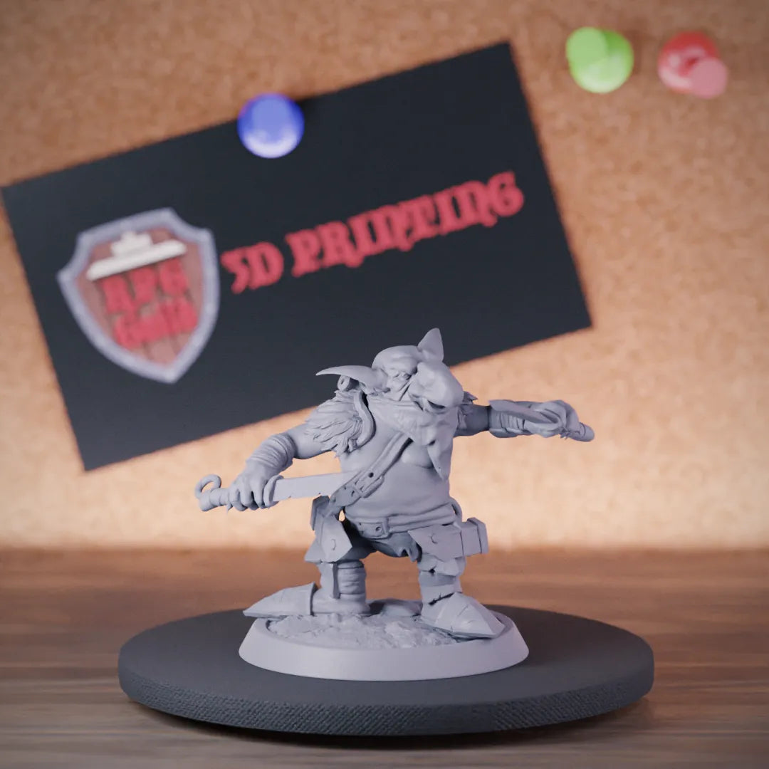 Goblin 5e | DnD Goblin Thief Dagger Miniature | RPG Guild