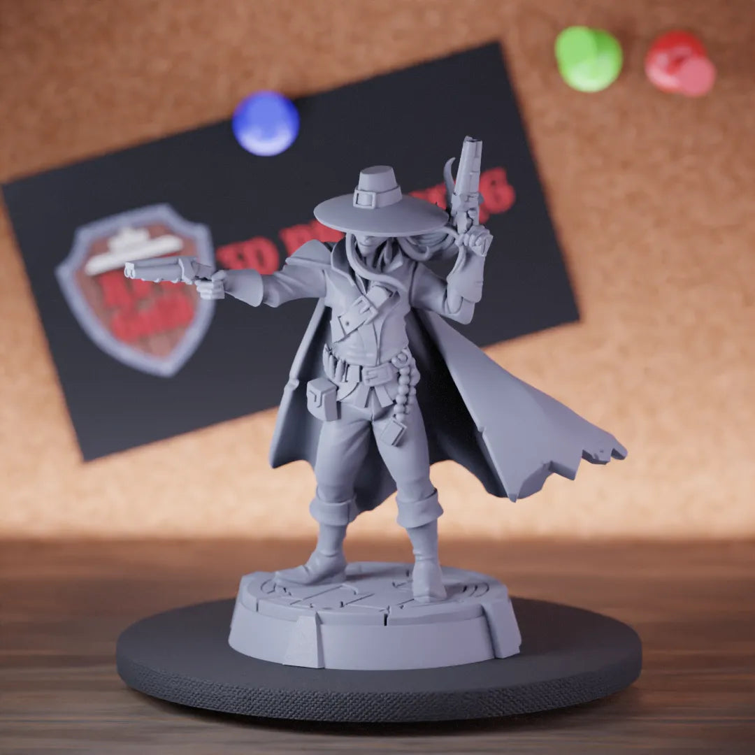 Rogue 5e | DnD Rogue Gunslinger Bandit Miniature | RPG Guild