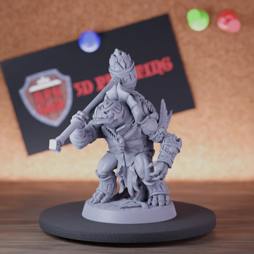 Tortle 5e | DnD Tortolian Barbarian Miniature | RPG Guild