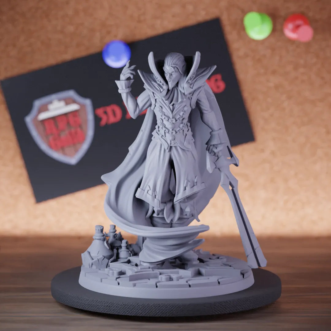 Vampire Lord 5e | DnD Undead Vampire Lord Miniature | RPG Guild
