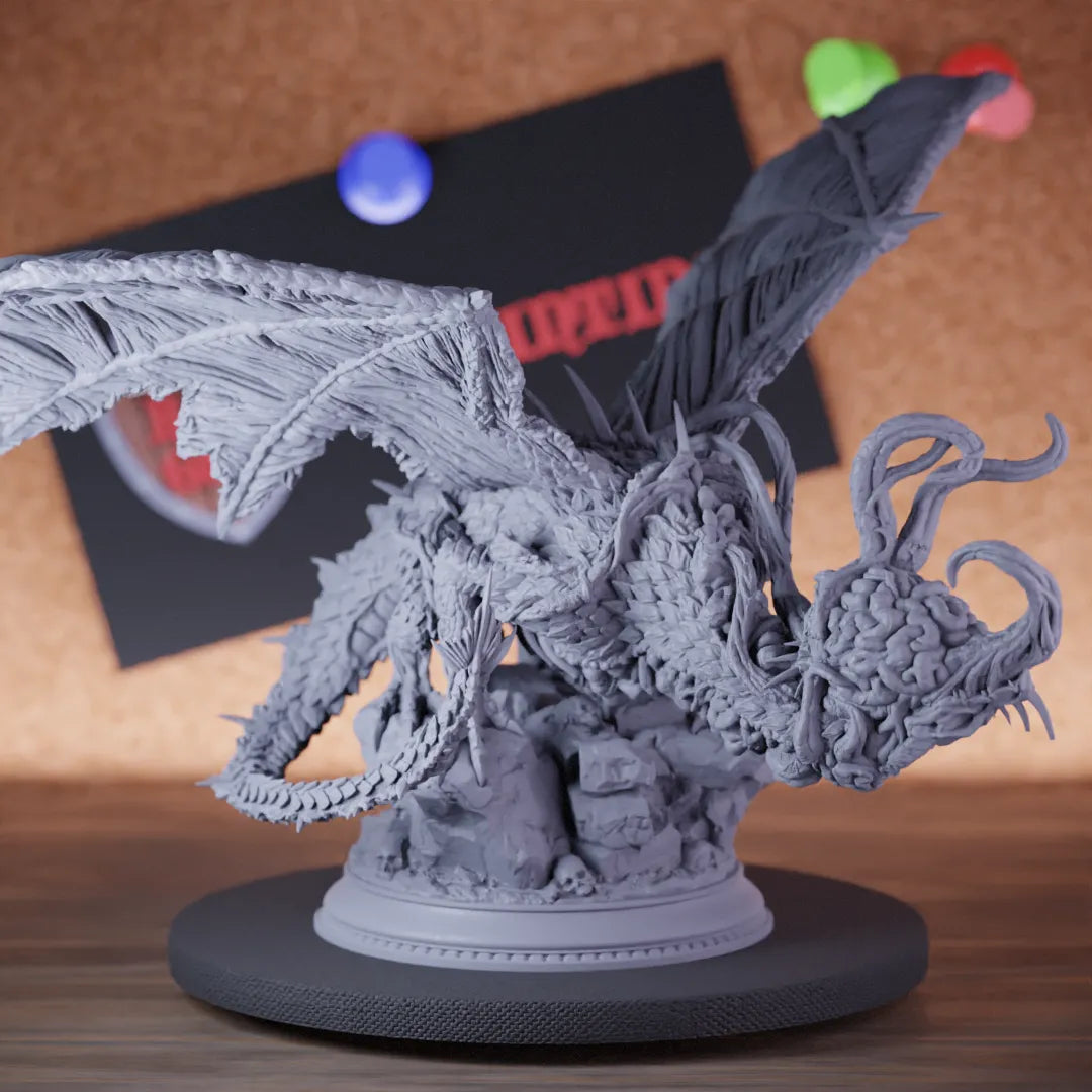 Dragon 5e | DnD Elder Brain Dragon Miniature | RPG Guild