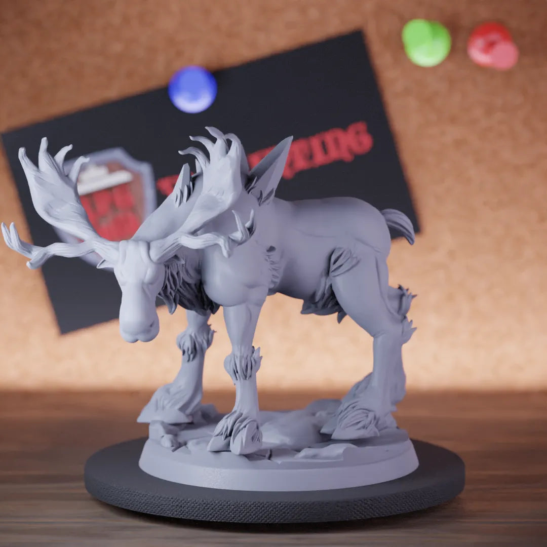 Moose 5e | DnD Forest Moose Miniature | RPG Guild