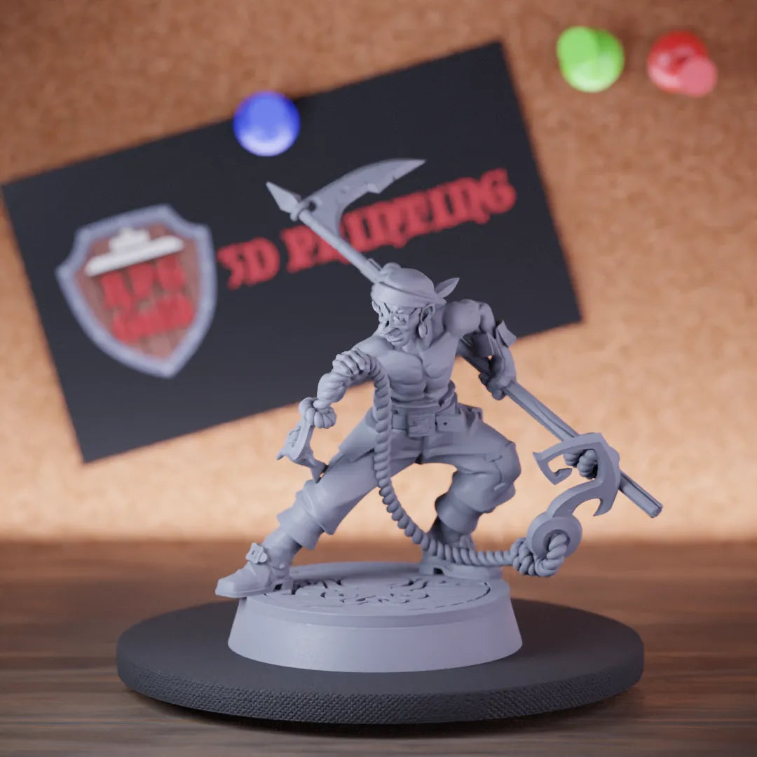 Human Sailor Fisher Dnd Miniature | RPG Guild