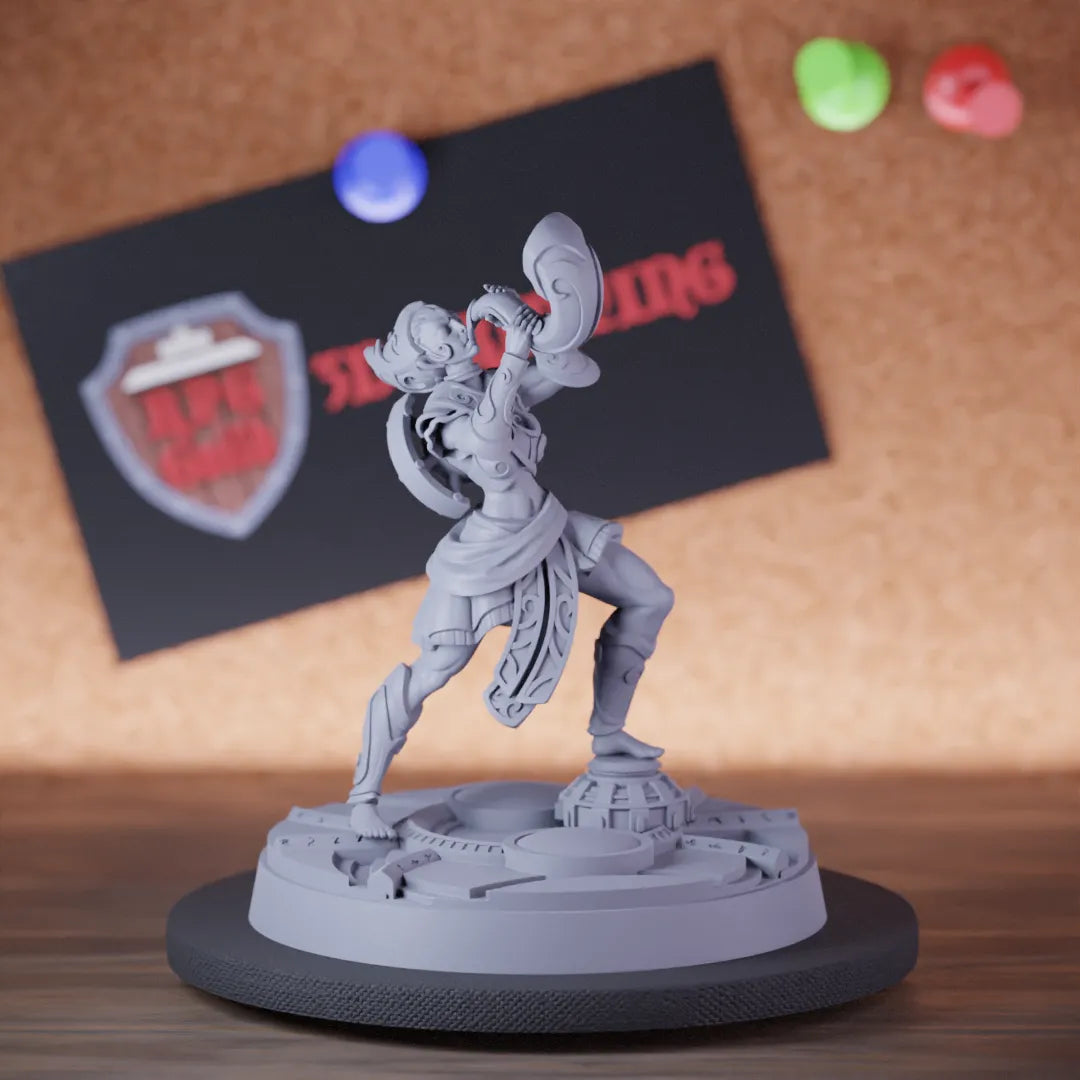 Siren Bard 5e | DnD Female Siren Temple Miniature | RPG Guild