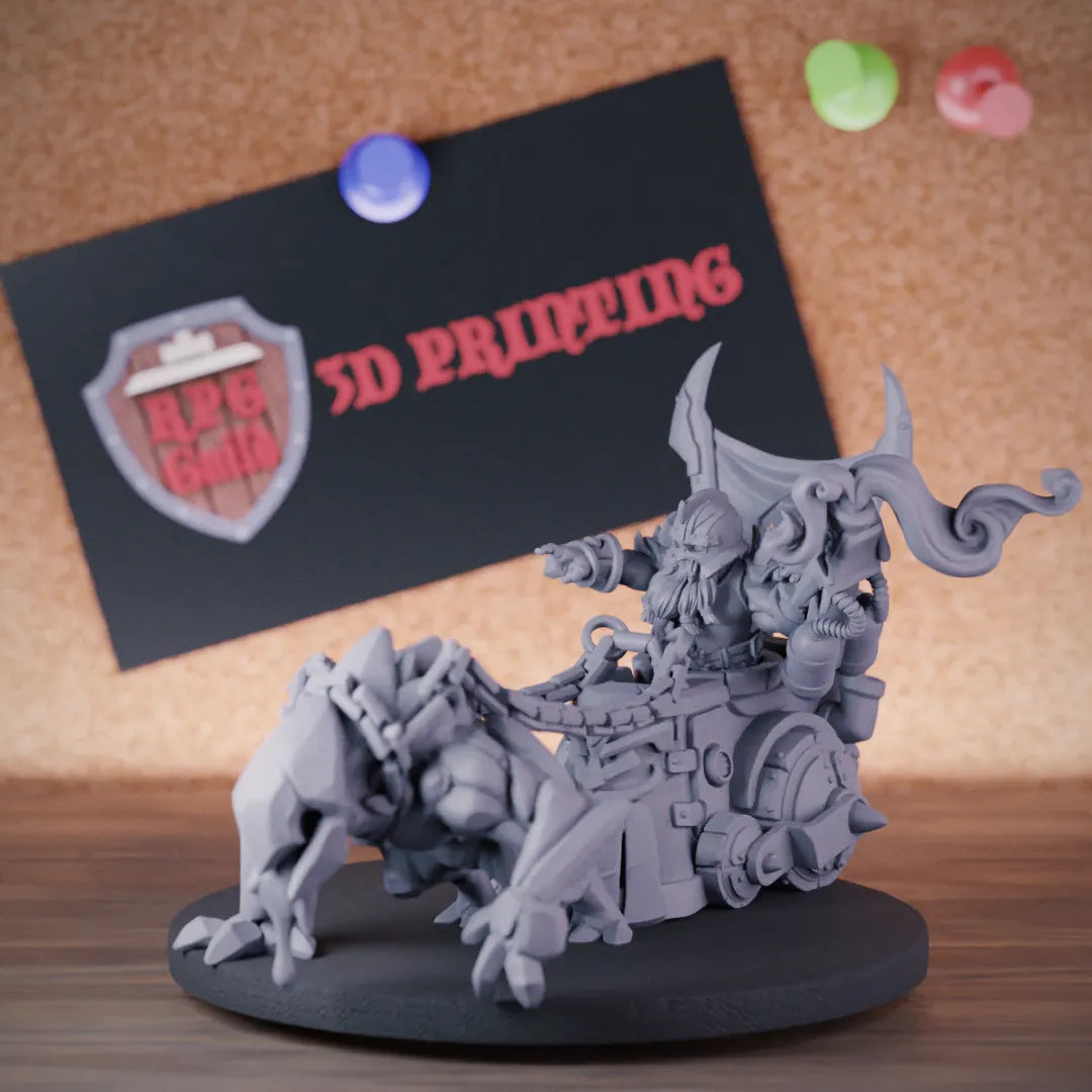 Artificer 5e | DnD Artificer Dwarven Machine Miniature – RPG Guild